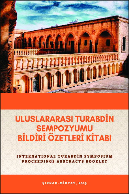 (PDF) 1st International TurAbdin Symposium Abstract Booklet