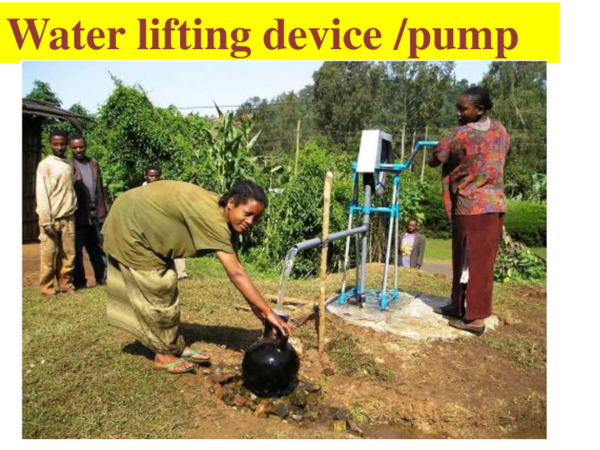 (PDF) Water lifting device /pump