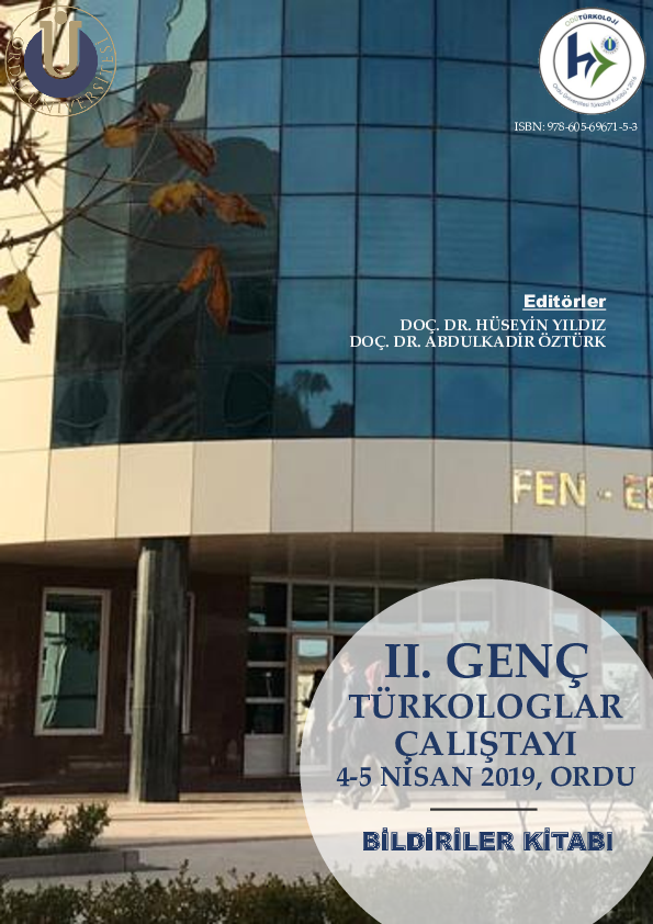 (PDF) II. Genç Türkologlar Çalıştayı (4-5 Nisan 2019, Ordu / Türkiye ...