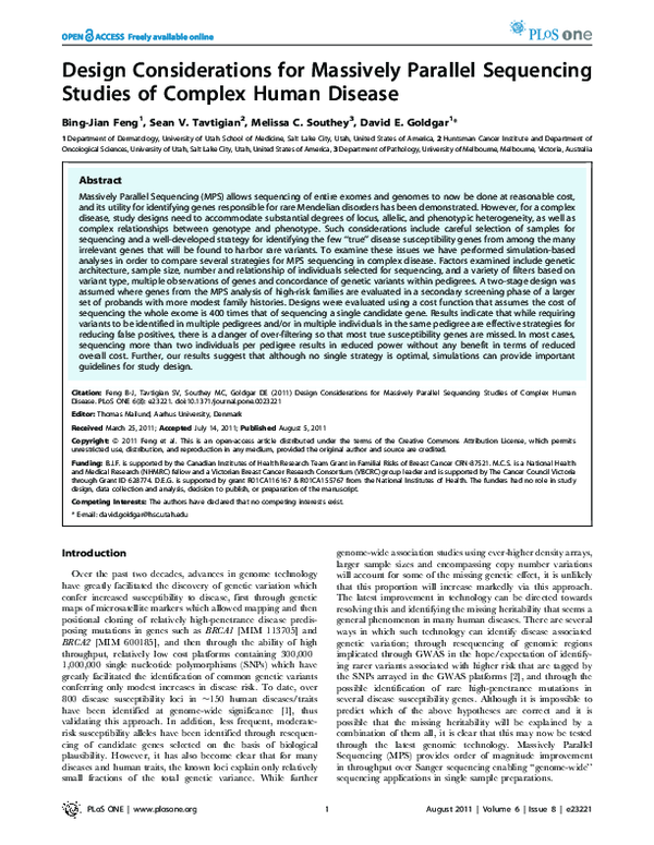 (PDF) Faculty of 1000 evaluation for Design considerations for ...