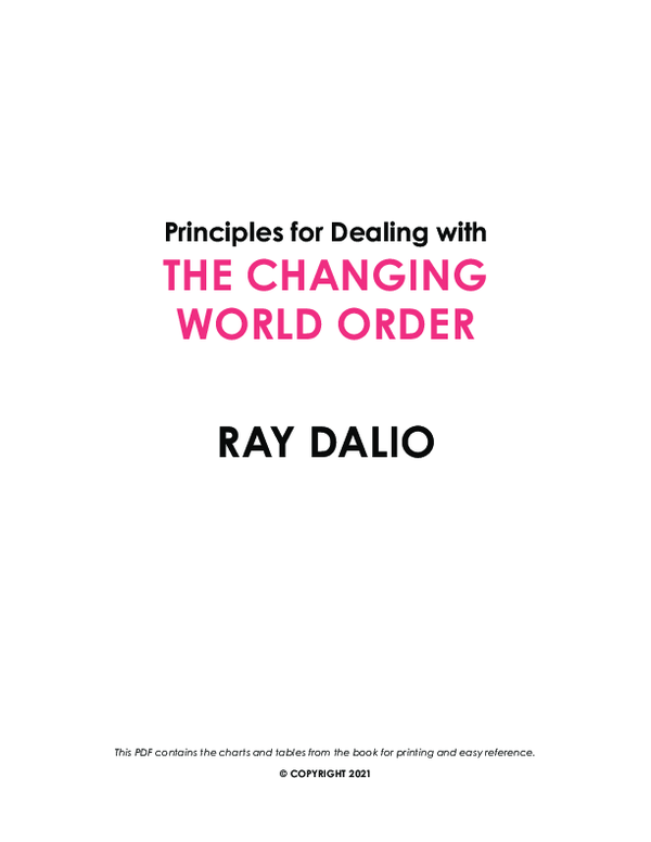 (PDF) Dalio Changing World Order Charts (PDF) Dalio Changing World Order Charts
