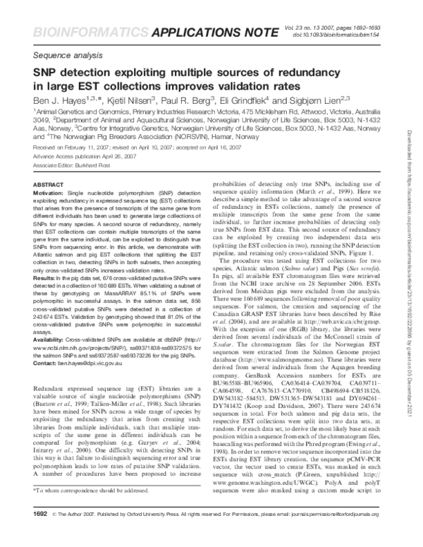 (PDF) Sequence analysis