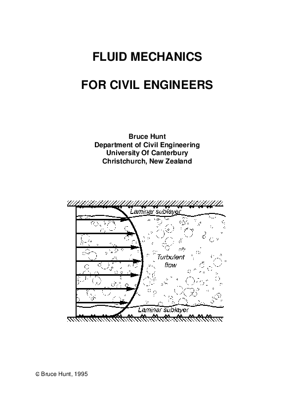 (PDF) Fluid Mechanics for Civil Engineers