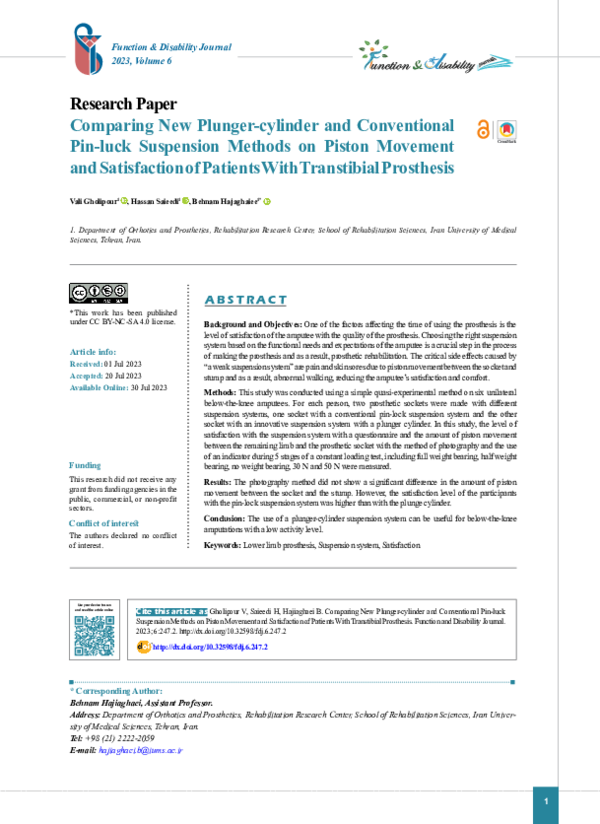 (PDF) Comparing New Plunger-cylinder and Conventional Pin-luck ...