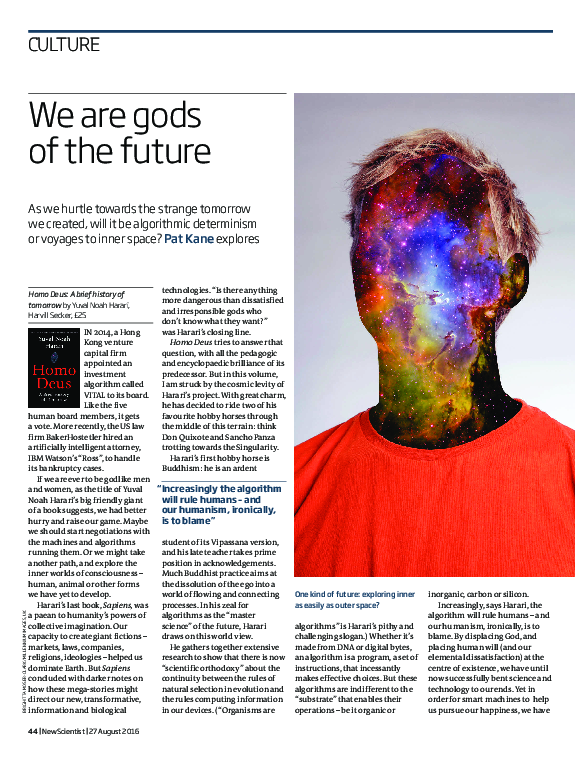 (PDF) We are gods of the future