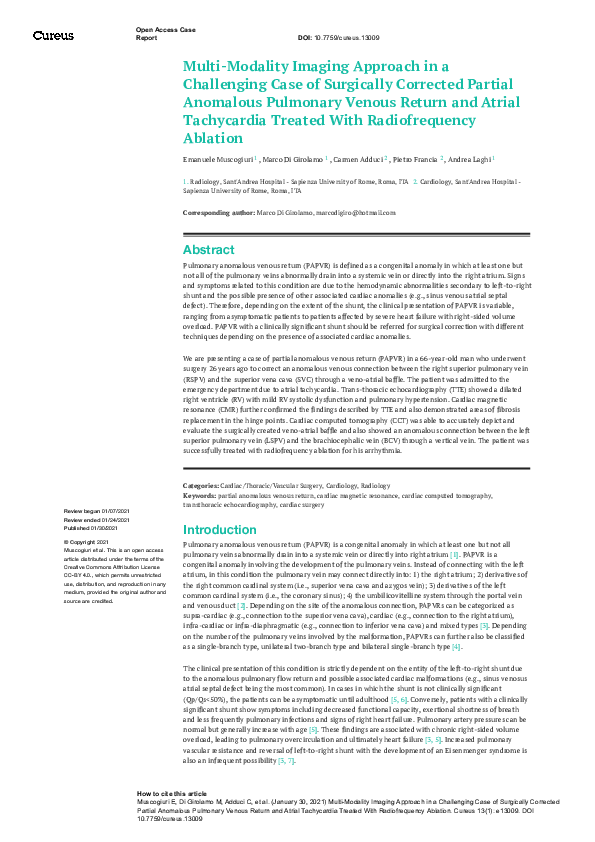 (PDF) Multi-Modality Imaging Approach in a Challenging Case of ...