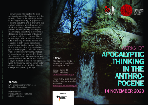 (PDF) Apocalyptic Thinking in the Anthropocene
