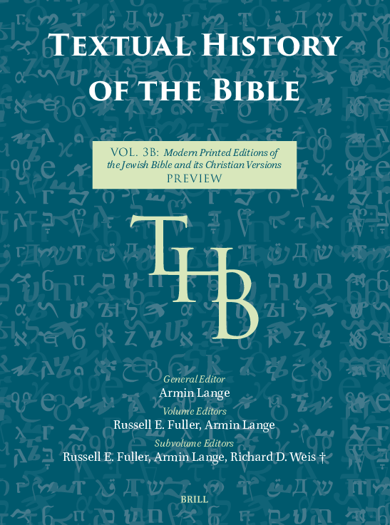 (PDF) Rabbinic Bibles