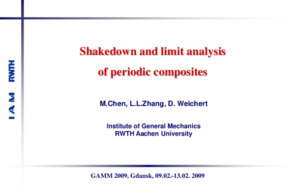 Pdf Shakedown And Limit Analysis Of Periodic Composites