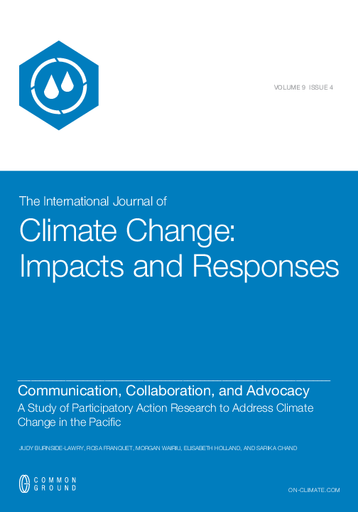 (PDF) Communication, Collaboration and Advocacy: A Study of ...