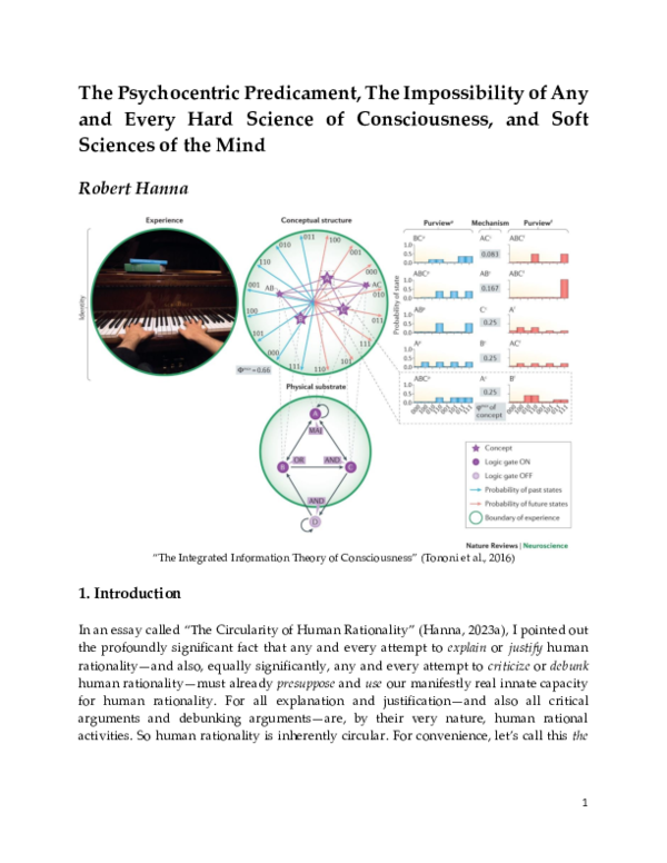 (PDF) The Psychocentric Predicament, The Impossibility of Any and Every ...