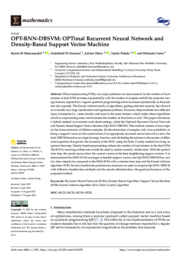 (PDF) OPT-RNN-DBSVM: OPTimal Recurrent Neural Network and Density-Based Support Vector Machine