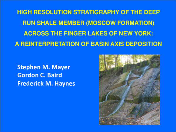(PDF) High Resolution Stratigraphy of the Deep Run Shale Member (Moscow ...