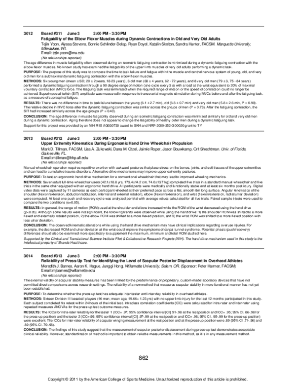 (PDF) Upper Extremity Kinematics During Ergonomic Hand Drive Wheelchair ...