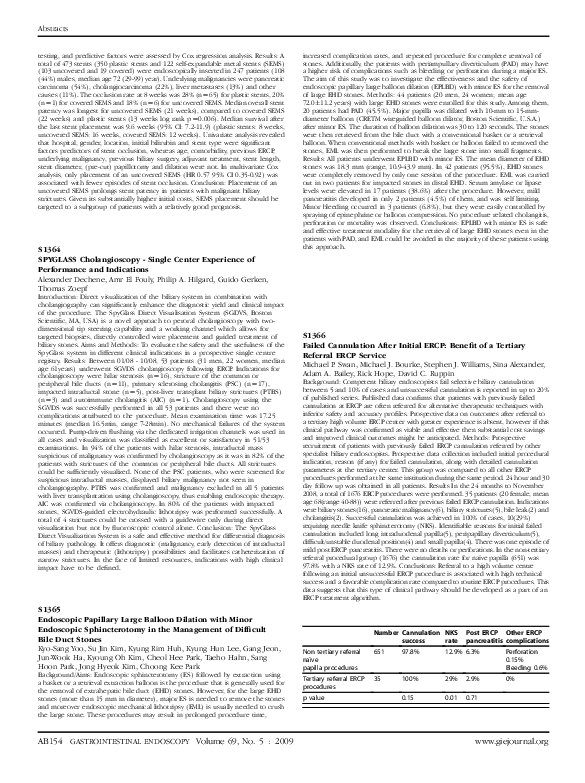 (PDF) Failed Cannulation After Initial ERCP: Benefit of a Tertiary ...