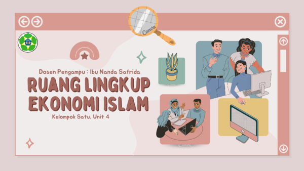 (PDF) Ruang Lingkup Ekonomi Islam