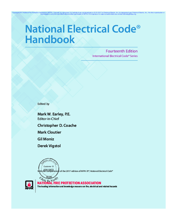 (PDF) National Electrical Code® Handbook