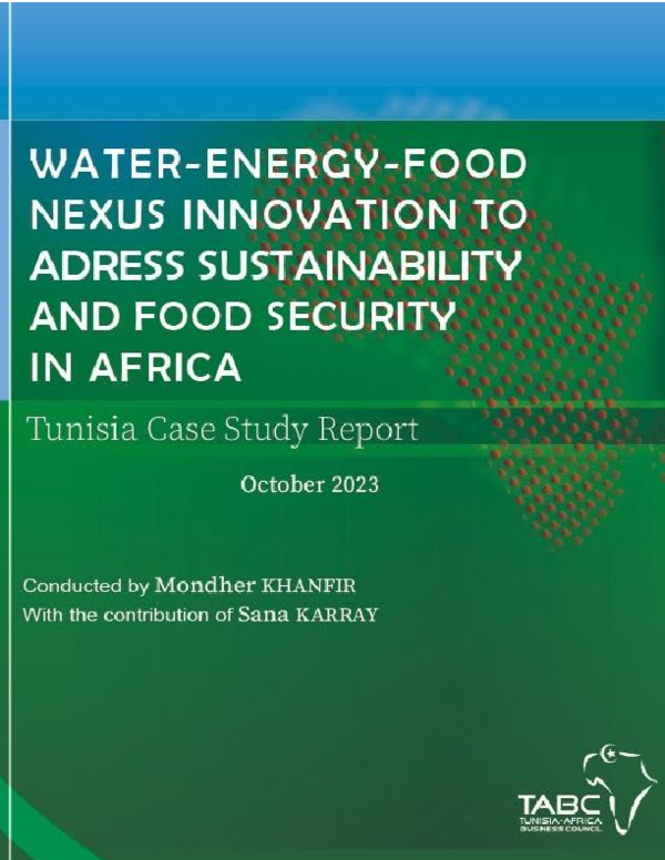 (PDF) WEF Nexus Innovation to adress Sustainability Food Security ...