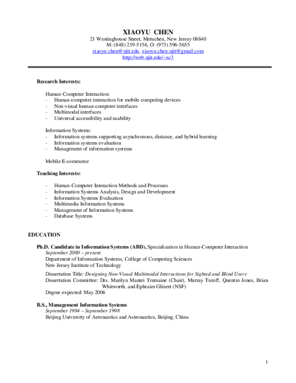 Pdf Patterns Of Multimodal Input Usage In Non Visual Information Navigation