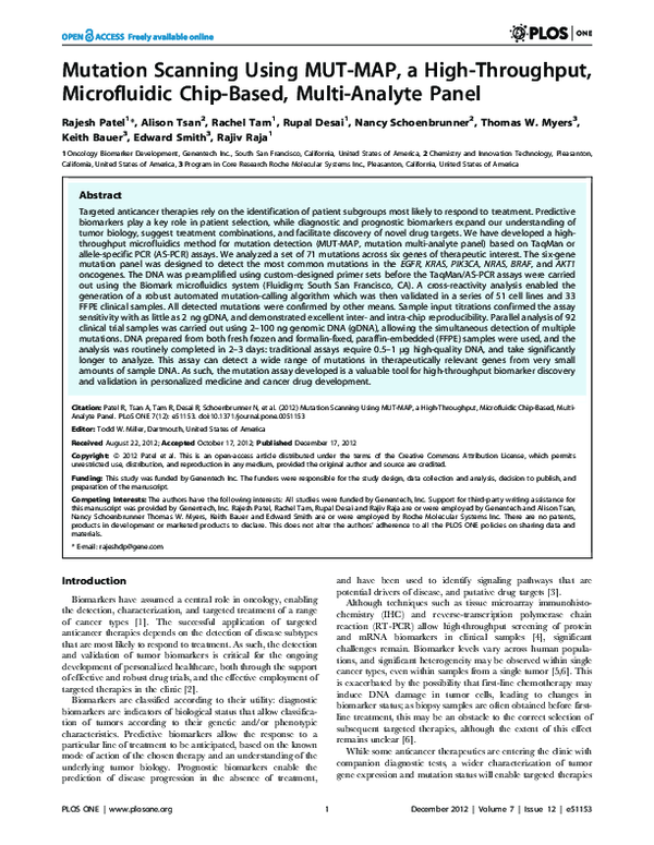 (PDF) Correction: Mutation Scanning Using MUT-MAP, a High-Throughput, Microfluidic Chip-Based ...