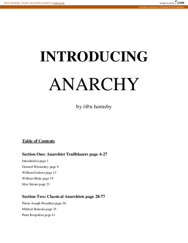 (PDF) Introducing Anarchy | Ian Hornsby - Academia.edu