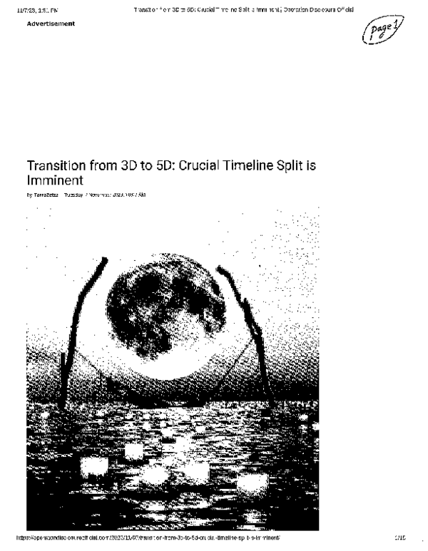 (PDF) A Report by Peter B. Meyer: Transition from 3D to 5D: Crucial ...