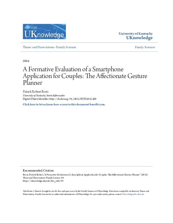 (PDF) UKnowledge A Formative Evaluation of a Smartphone Application for ...