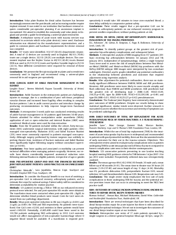 (PDF) Outcomes of a single incision approach using anchor sutures to ...