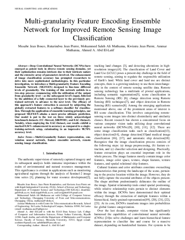 Pdf Multi Granularity Feature Ensemble Convolutional Neural Network For Remote Scene