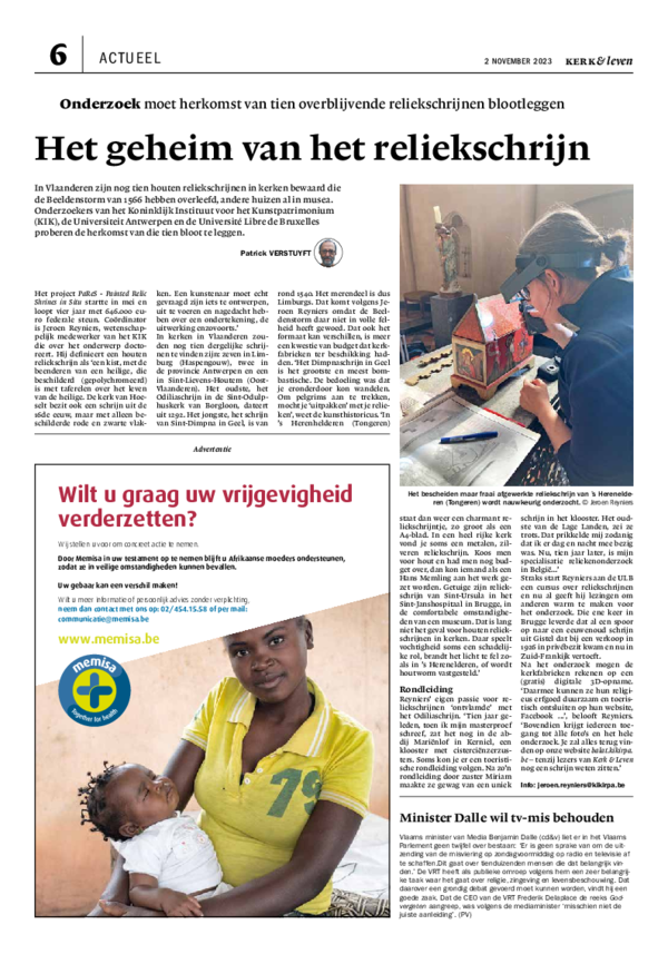 (PDF) Het geheim van het reliekschrijn