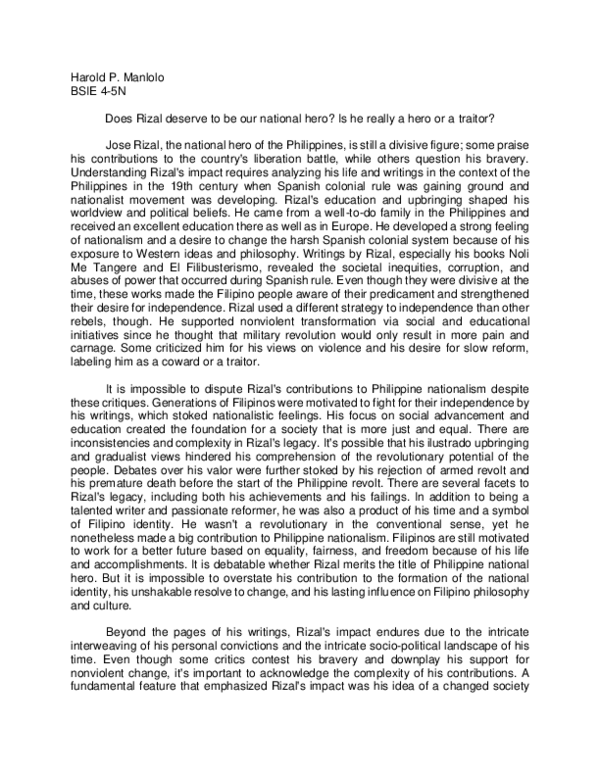 (PDF) A Reflection Paper: Veneration Without Understanding by Renato ...