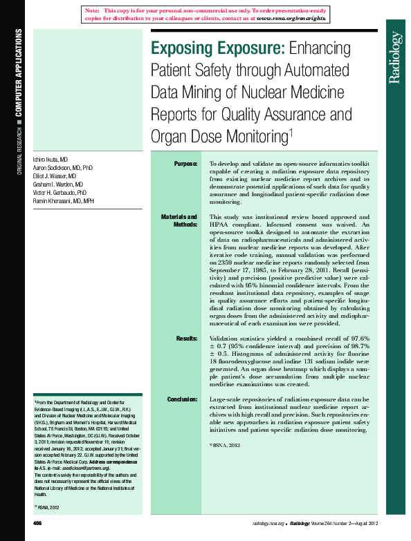 (PDF) Exposing exposure: enhancing patient safety through automated ...