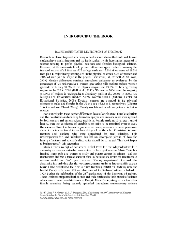 (PDF) Introducing the Book