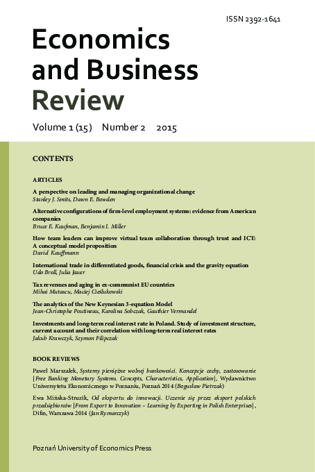 (PDF) The Analytics of the New Keynesian 3-equation Model