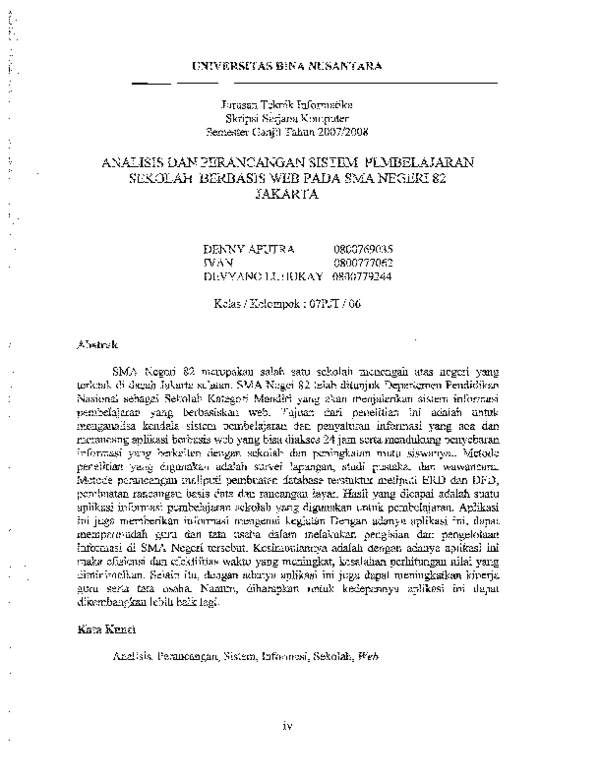 (PDF) Analisis Dan Perancangan Sistem Pembelajaran Sekolah Berbasis Web ...