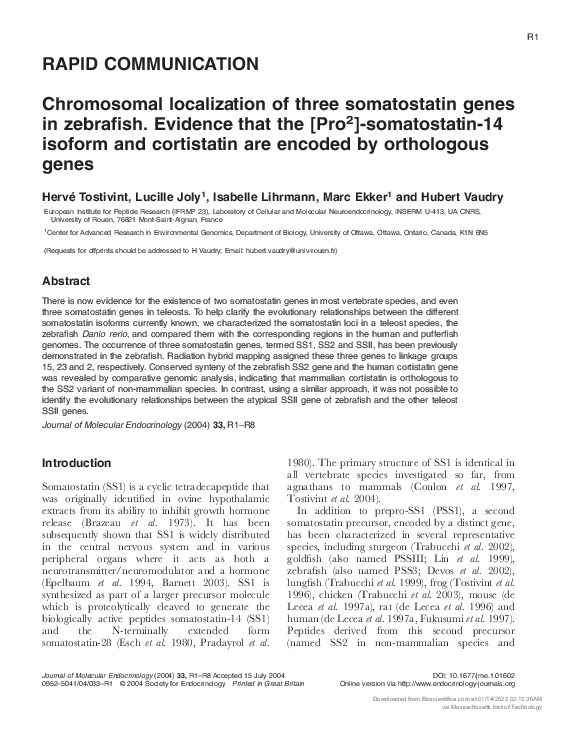 (PDF) Rapid Communication