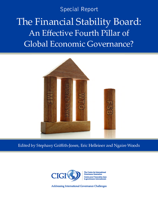 (PDF) The Financial Stability Board: An Effective Fourth Pillar of ...