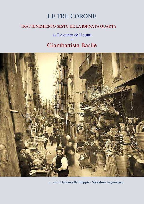 (PDF) Letteratura Napoletana - Giambattista Basile - LE TRE CORONE ...