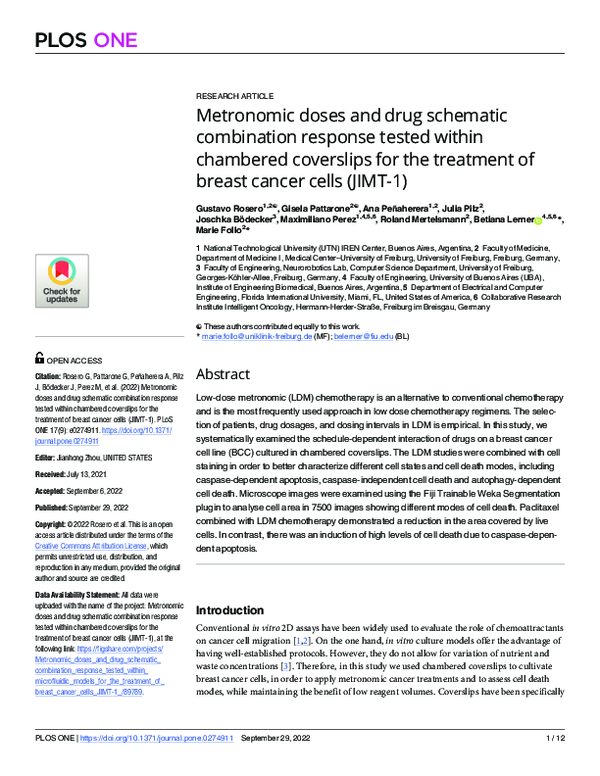 (PDF) Metronomic doses and drug schematic combination response tested ...