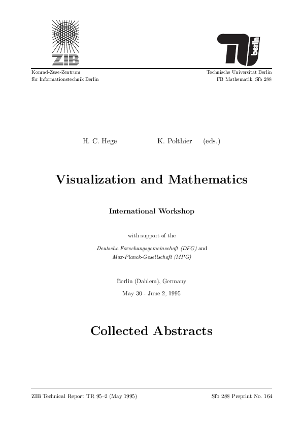 (PDF) Visualization and Mathematics