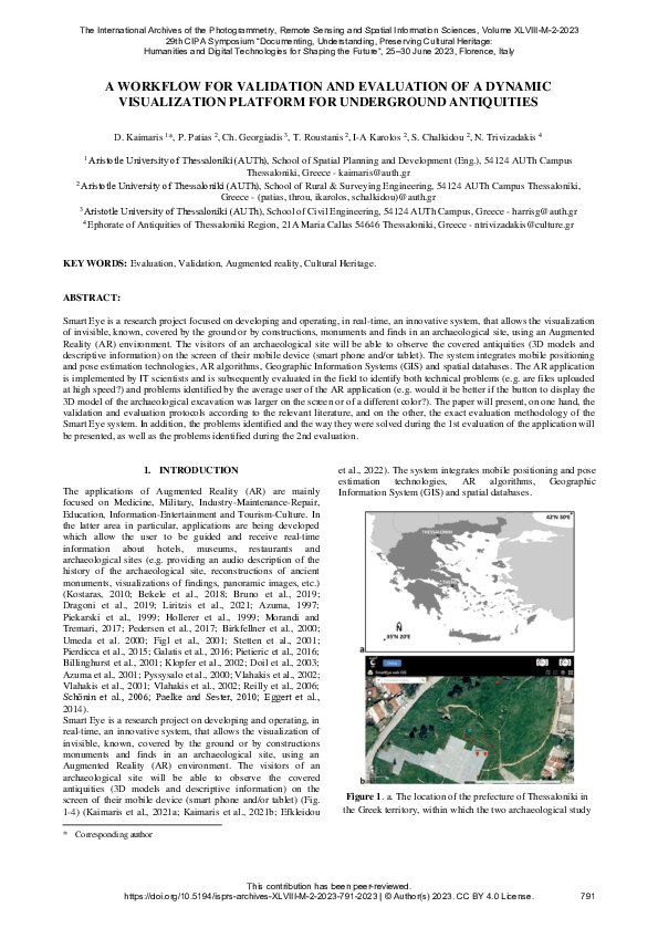 (PDF) A Workflow for Validation and Evaluation of a Dynamic Visualization Platform for ...