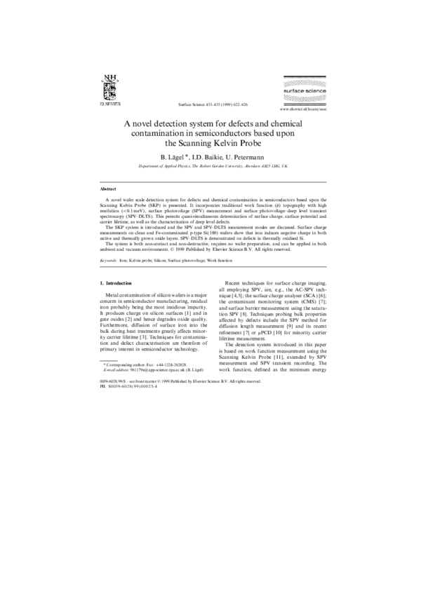 (PDF) A novel detection system for defects and chemical contamination in semiconductors based ...