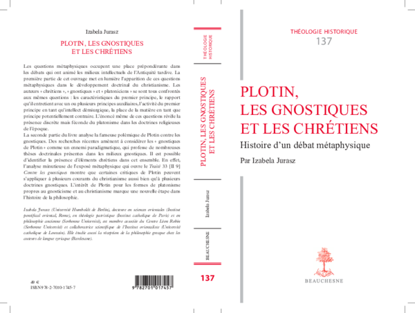 (PDF) Plotin, les gnostiques et les chrétiens. Histoire d'un débat métaphysique