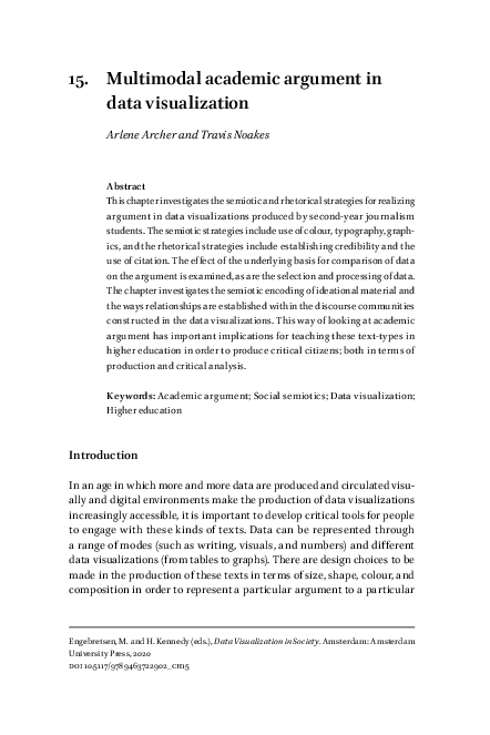 (PDF) 15. Multimodal academic argument in data visualization