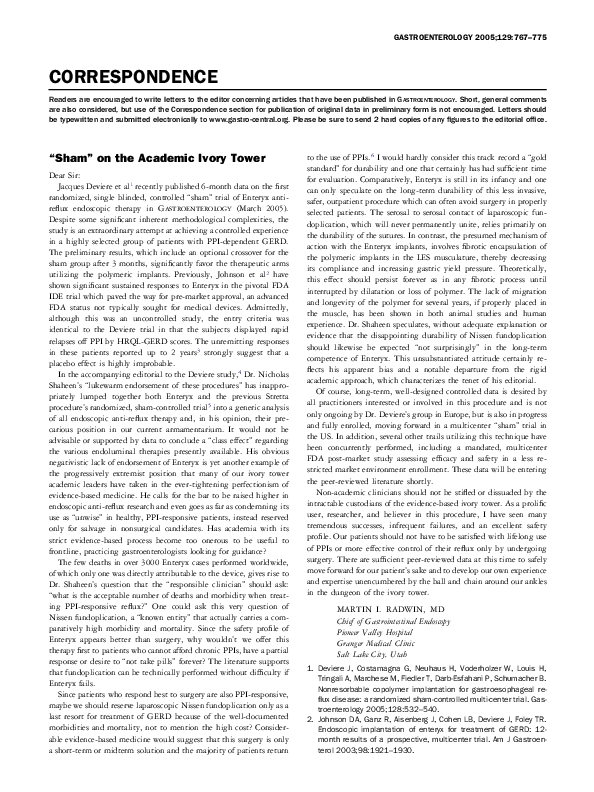 (PDF) “Sham” on the Academic Ivory Tower