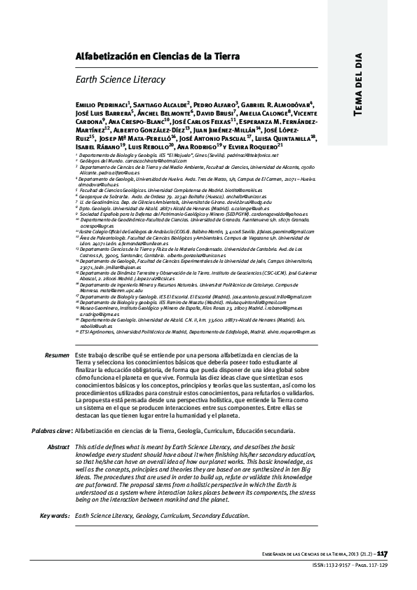 (PDF) Earth Science Literacy | Isabel Rabano - Academia.edu