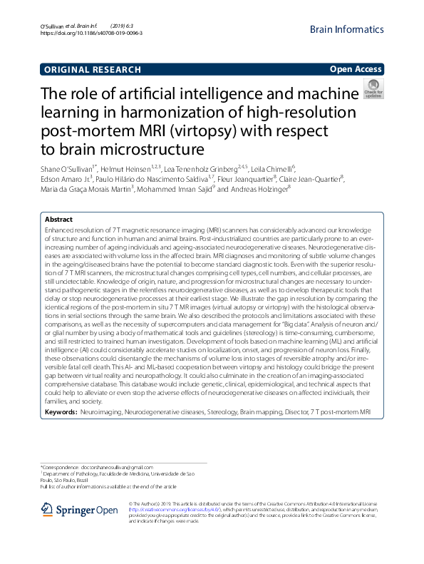 (PDF) The role of artificial intelligence and machine learning in harmonization of high ...