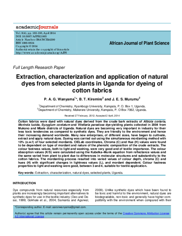 Pdf Extraction Characterization And Application Of Seaweed