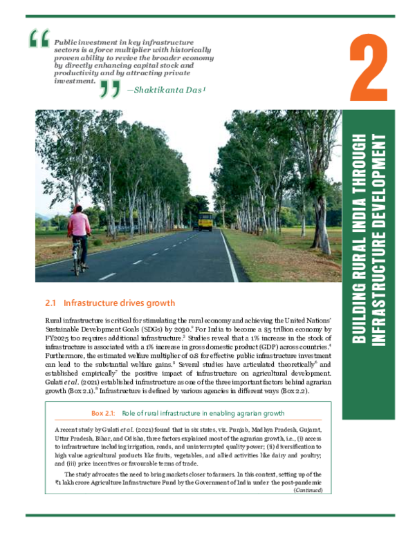 (PDF) BUILDING RURAL INDIA THROUGH INFRASTRUCTURE DEVELOPMENT