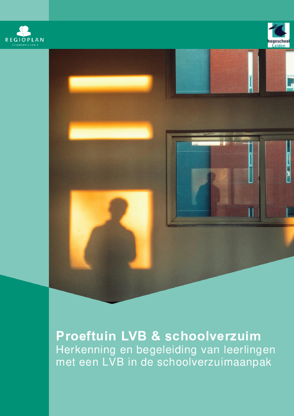 (PDF) Proeftuin LVB & schoolverzuim